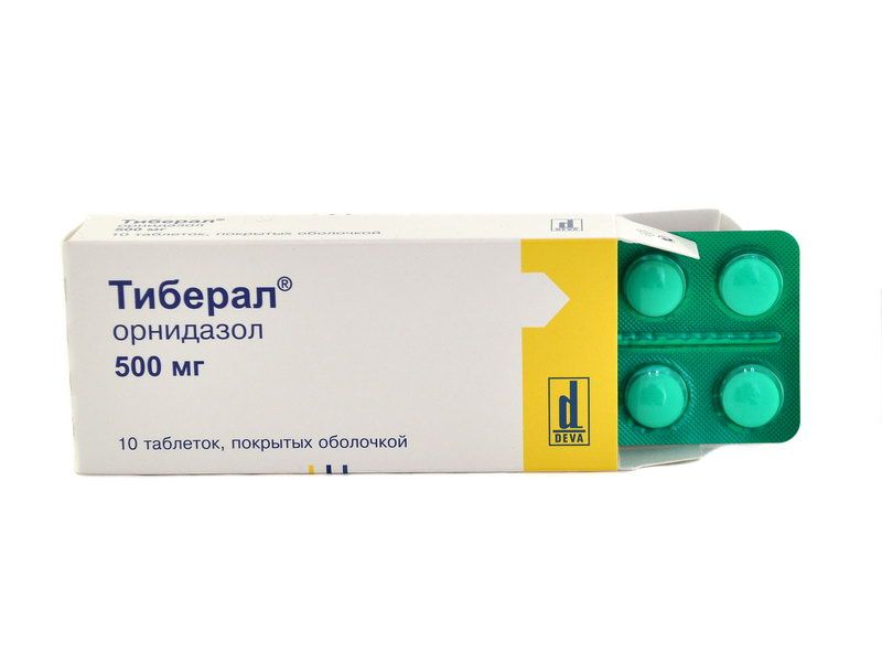 Tiberal - ტიბერალი 500მგ 10 ტაბლეტი