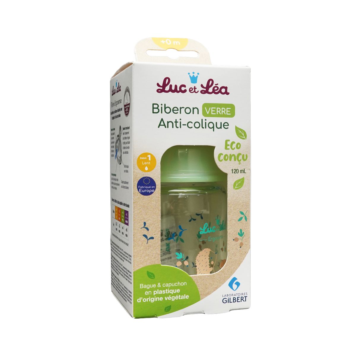 ბოთლი მინის 120მლ 5213 ლუქ ეთ ლეა - Luc et Léa