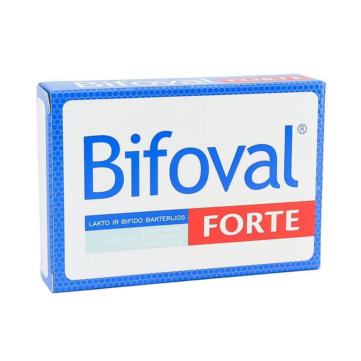 Bifoval - ბიფოვალი ფორტე 15 კაფსულა