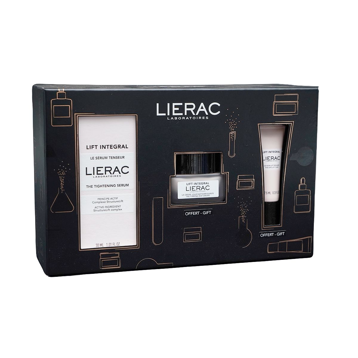 Lierac ლიერაკი ნაკრები Lift Integral სახის კრემი შრატი და თვალის