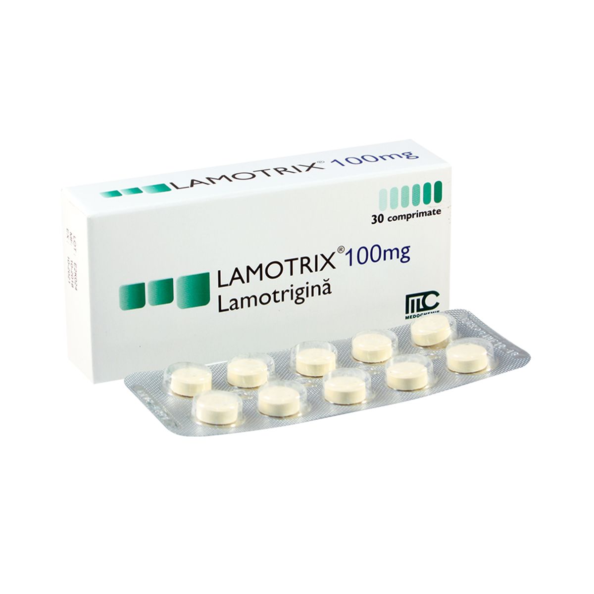 Lamotrix - ლამოტრიქსი 100მგ 30 ტაბლეტი