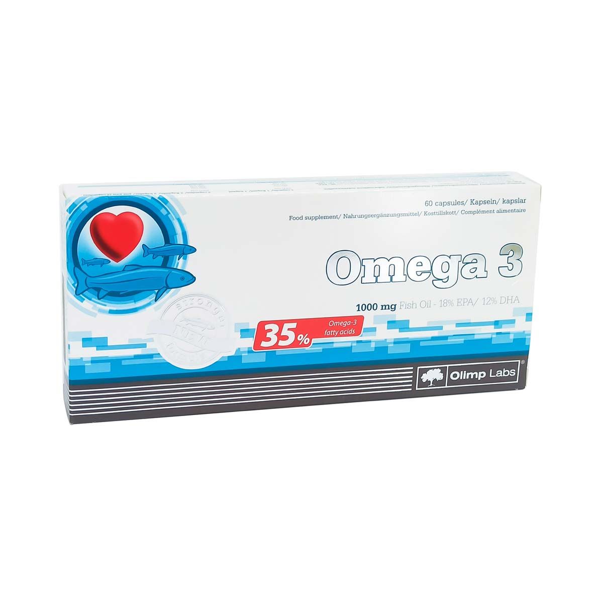 Omega 3 ომეგა 3 1000მგ 60 კაფსულა