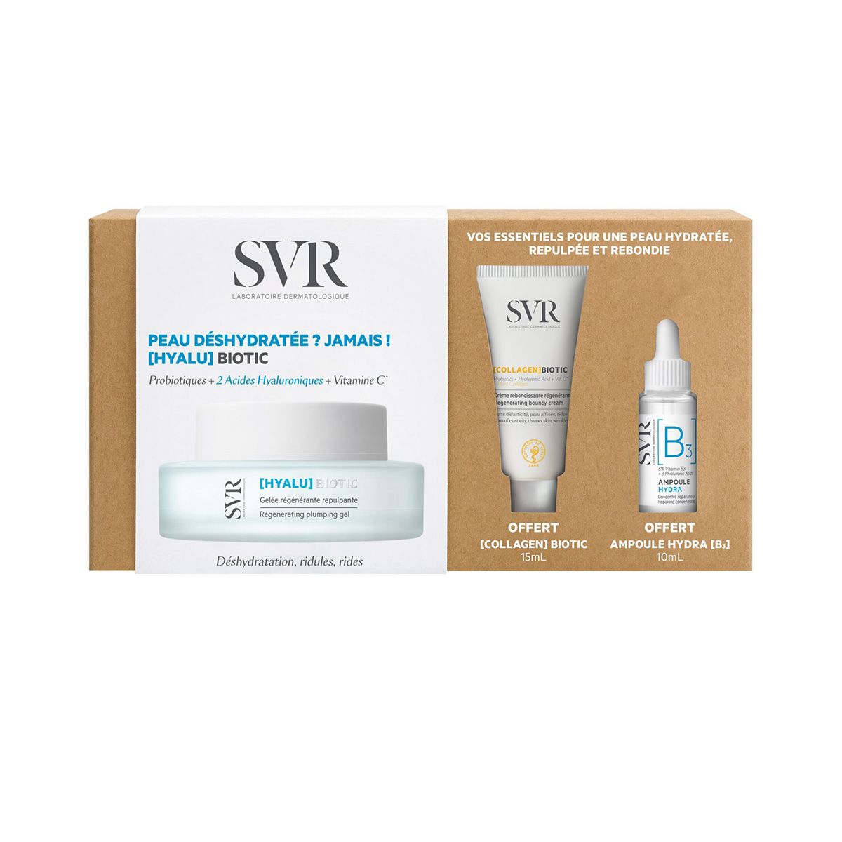 SVR - ესვიერი ნაკრები HYAL კრემი კოლაგენი + B3 3723