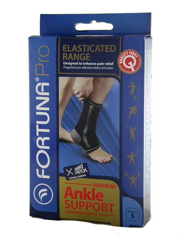 Fortuna plus - ფორტუნა პლიუსი ტერფის ელასტიური ფიქს შავ თეთრით-ზომა S ...