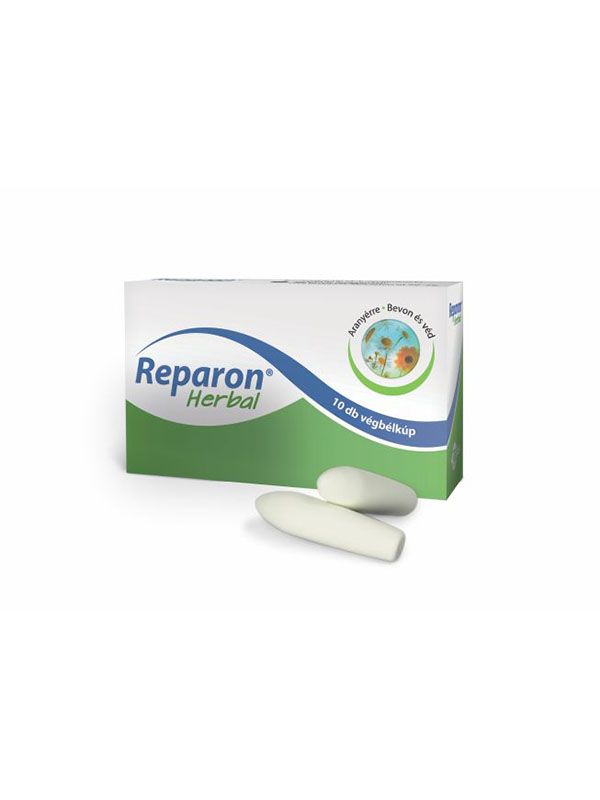 Reparon - რეპარონი ჰერბალი სუპოზიტორია 10 ცალი
