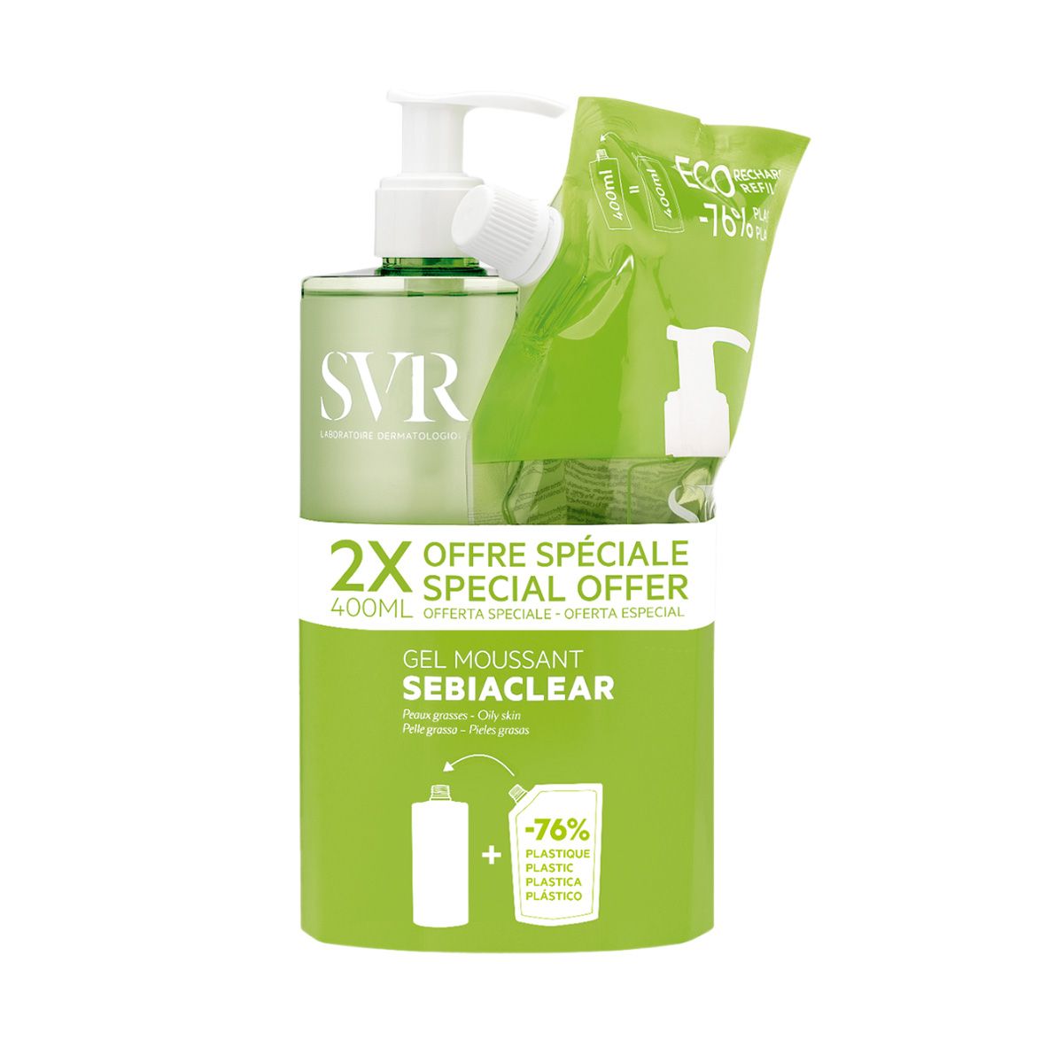 SVR - ესვიერი Sebia გელი Reach 400მლ 3587